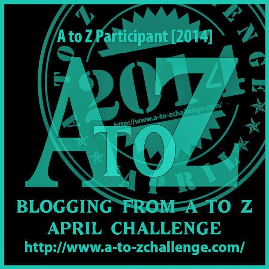 April Blogging from A to Z Challenge: The 2014 A to Z Challenge List is ...